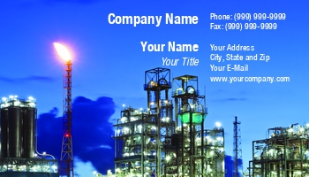 Gas Services Business Cards