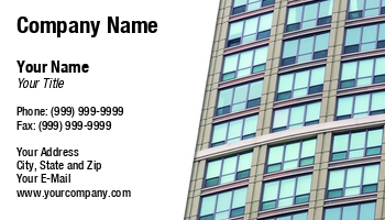 Apartments Business Cards