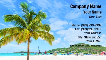 Beach Business Cards
