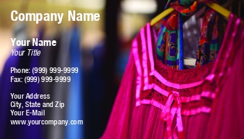Garment Business Cards