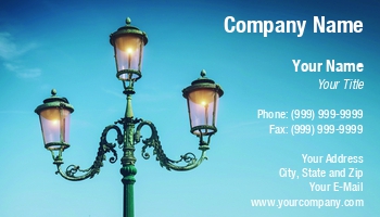 Lighting Business Cards