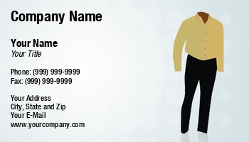 Garment Business Cards