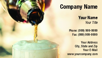 Beverage Business Cards