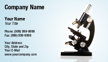 Laboratory Business Cards