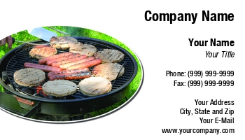 Barbecues Business Cards