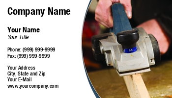 Carpenter Joiner Business Cards