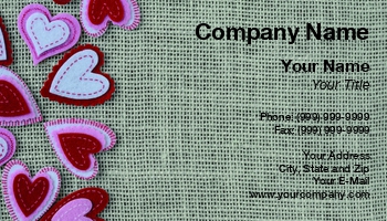 Arts Festival Promoter Business Cards