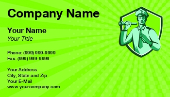 Security Guard Business Cards