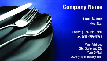 Dining Room Business Cards