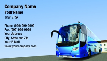 Shuttle Service Business Cards