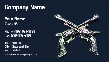 Weapons Specialist Business Cards
