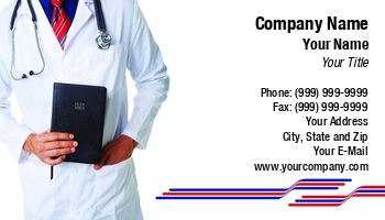 Home Health Care Provider Business Cards