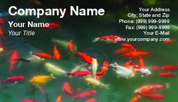 Fish Hatchery Business Cards