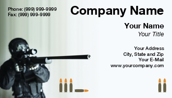 Uniform Service Business Cards