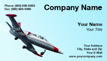 Aerospace Engineering Business Cards