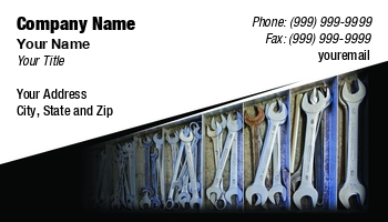Tool Maker Business Cards