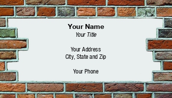 Brick Business Cards