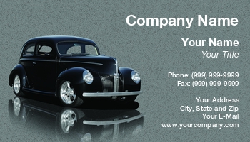 Hot Rod Business Cards
