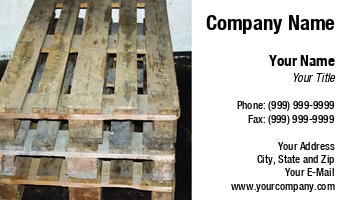 Pallets Business Cards