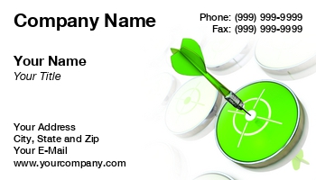 Targets Business Cards