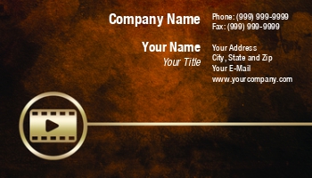 Video Editor Business Card