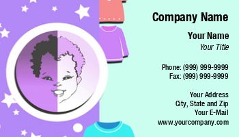 Used Clothing Business Cards