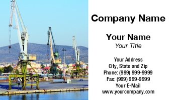 Customs Broker Business Cards