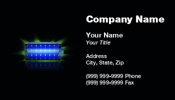 Battery Business Cards