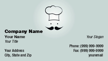 Waiter Business Cards