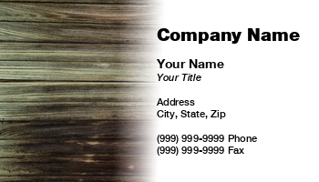 Timber Business Cards
