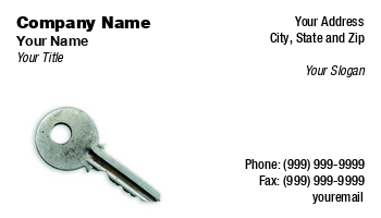 Locksmith Business Cards : Page 1 of 24