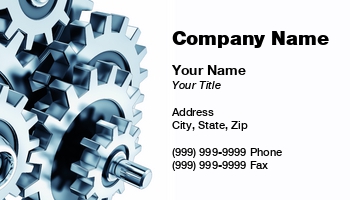 Electric Motors Business Cards