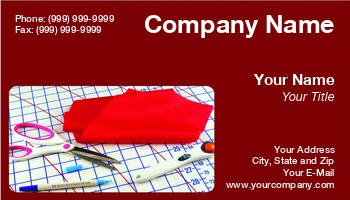 Tailor Visiting Card Background