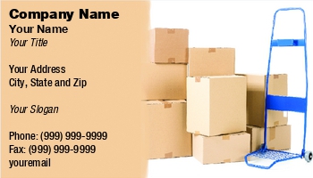 Shipping Company Business Cards