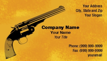 Bounty Hunter Business Cards