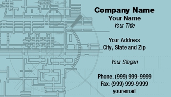 Blueprints Business Cards
