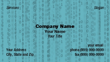 Language Business Cards