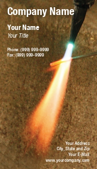 Welding Worker Business Cards