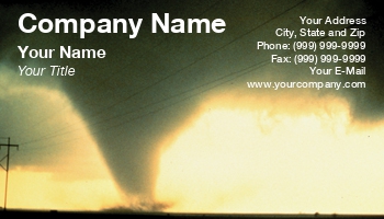 Weather Business Cards