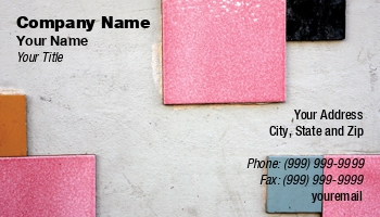Tiling Business Cards