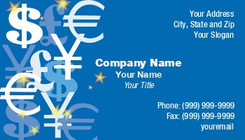 Chief Financial Officer Business Cards