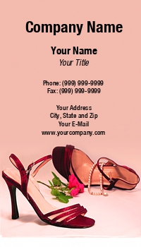 Shoes Business Cards