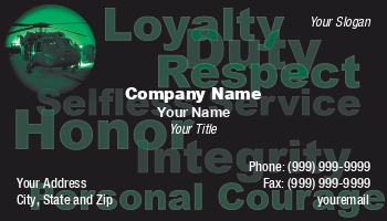 Recruiter Business Cards