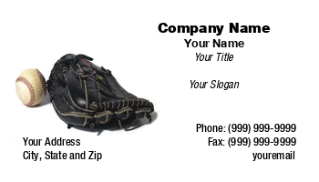 Sports Coach Business Cards