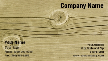 Deck Builders Business Cards