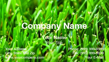 Turf Business Cards