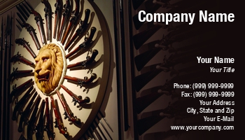 Weapon Business Cards