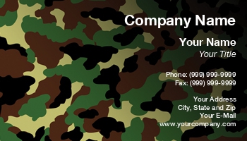 Uniform Service Business Cards