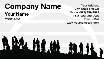 Human Resource Services Business Cards