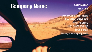 Windshield Business Cards